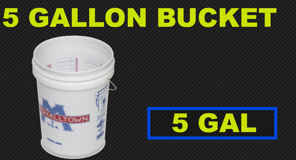 5 GALLON MIXING BUCKET MARSHALLTOWN - REBAR CONCRETE PRODUCTS