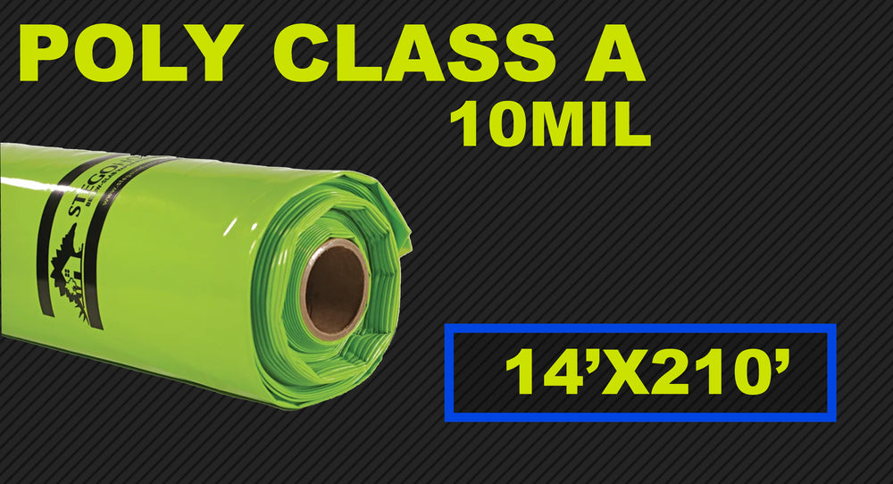 10 Mil Poly 20' x 100' - REBAR CONCRETE PRODUCTS