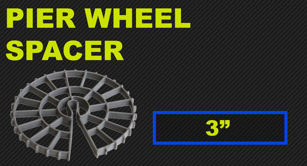 PIER WHEEL SPACER 3" - REBAR CONCRETE PRODUCTS