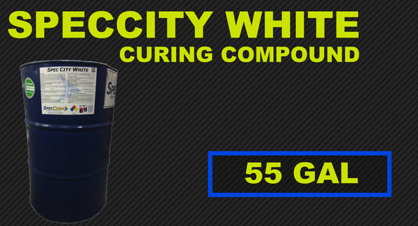 CURING COMPOUND - SPECCITY WHITE - REBAR CONCRETE PRODUCTS