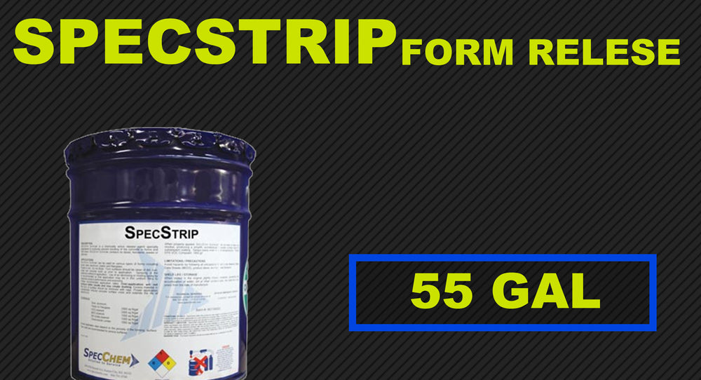FORM RELEASE - SPECSTRIP - REBAR CONCRETE PRODUCTS