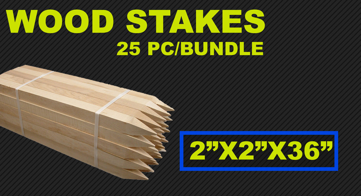 METAL STAKES 3/4"X24" - REBAR CONCRETE PRODUCTS
