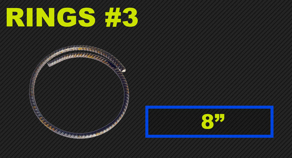 Rings 8" #3 3/8" - REBAR CONCRETE PRODUCTS
