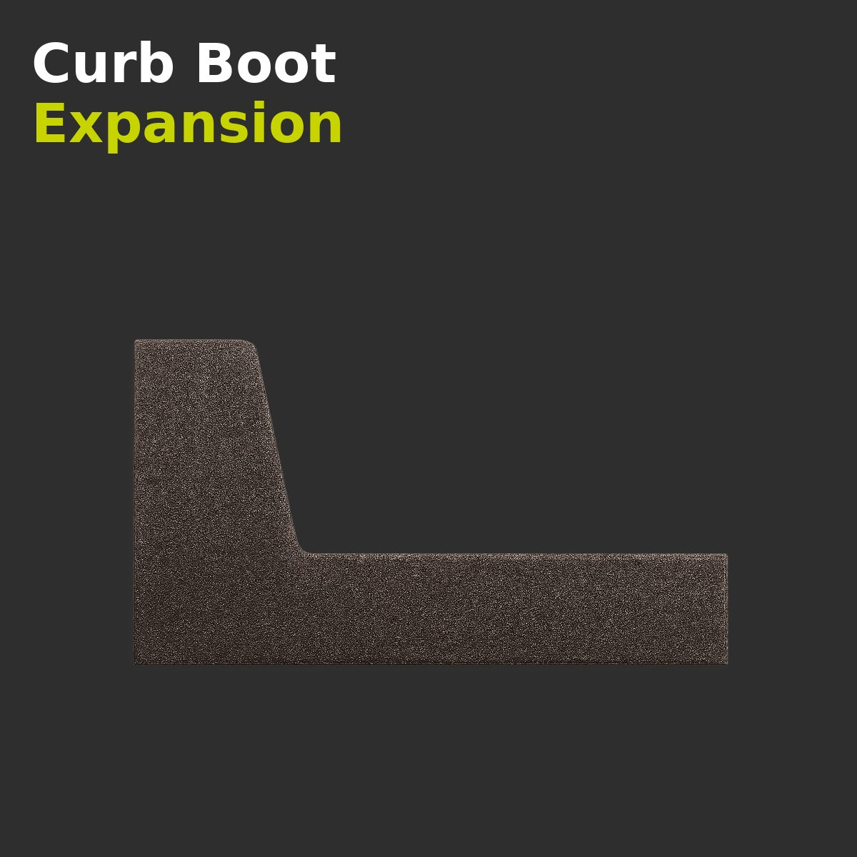 Curb Boot Expansion - REBAR CONCRETE PRODUCTS